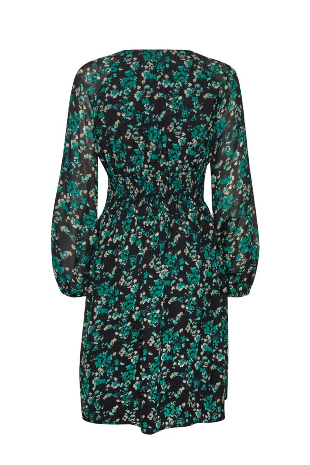 Inwear jurk KirstieIW met all over print groen/zwart | wehkamp