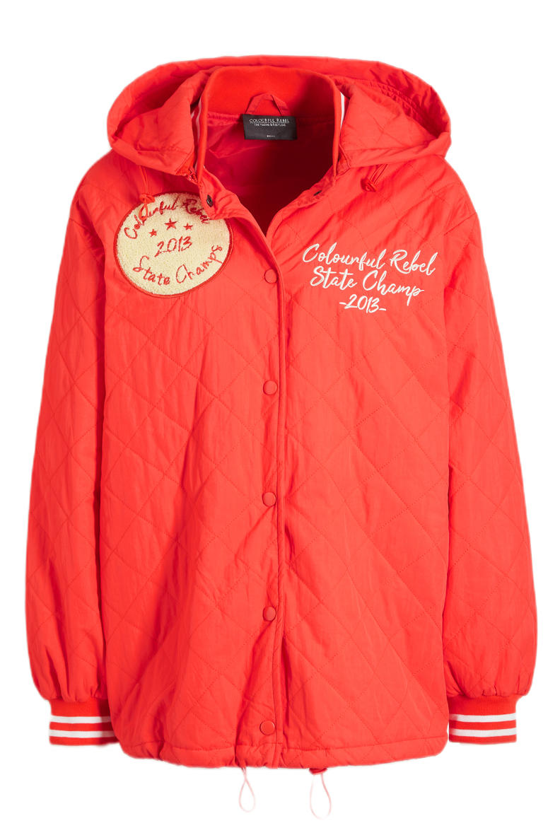 Colourful Rebel jas Yentl beige | wehkamp