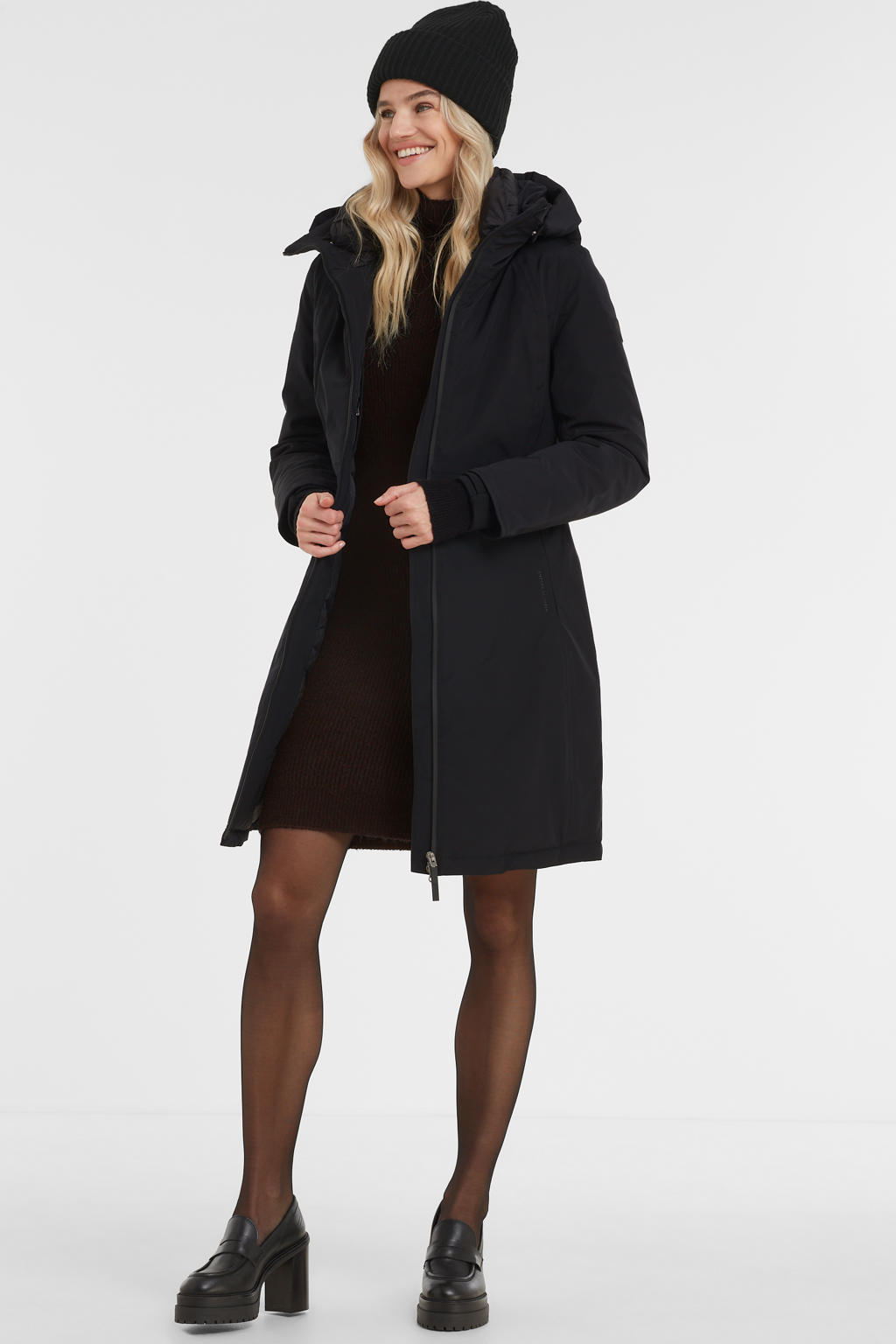 Giacomo winterjas zwart | wehkamp