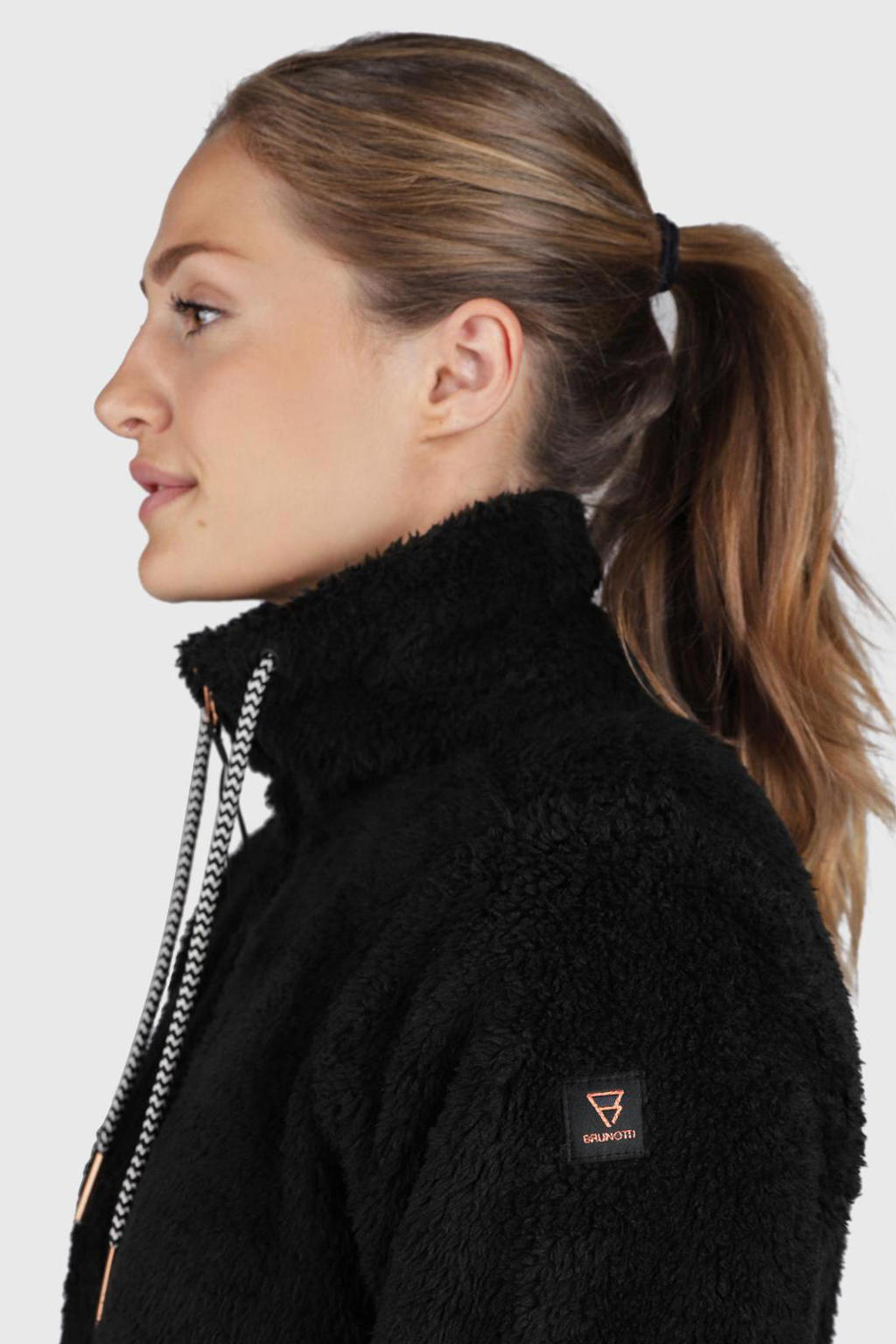 Brunotti fleece vest Purden zwart | wehkamp