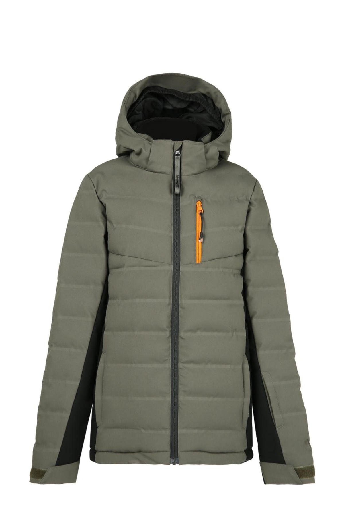 Brunotti gewatteerd ski-jack Sanclairy donkergroen | wehkamp