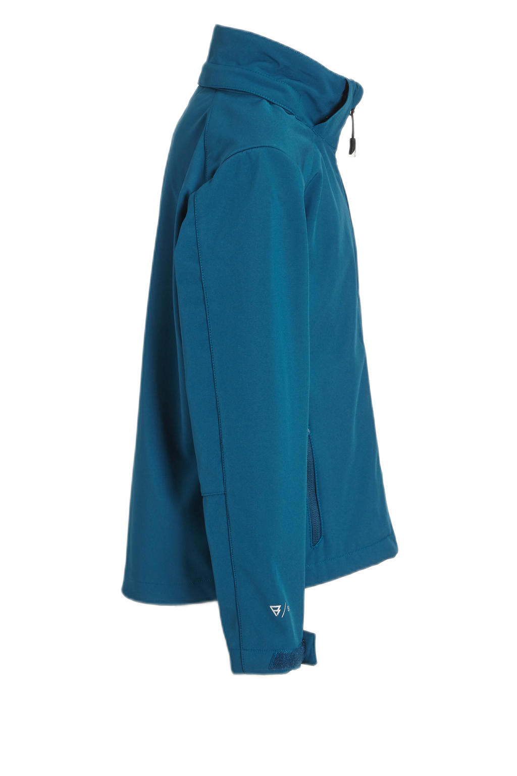 Brunotti outdoor softshell jas Mippy blauw | wehkamp