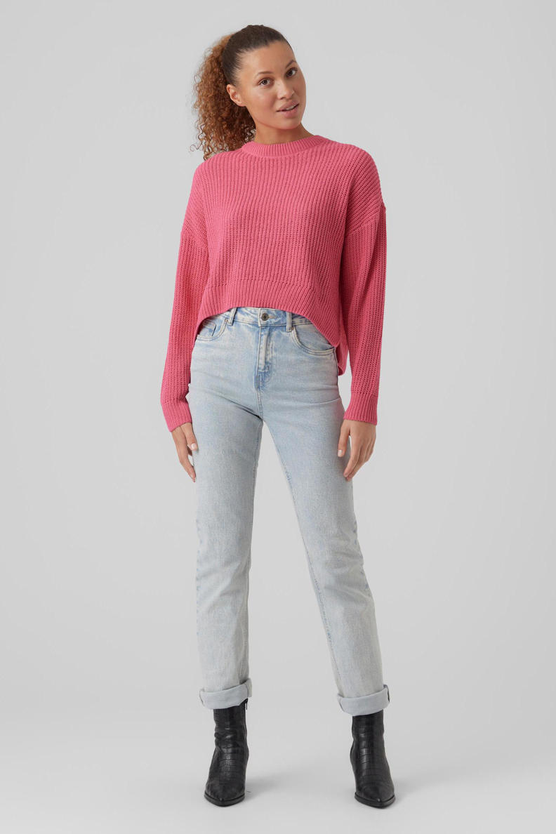 VERO MODA trui VMSADIE roze | wehkamp