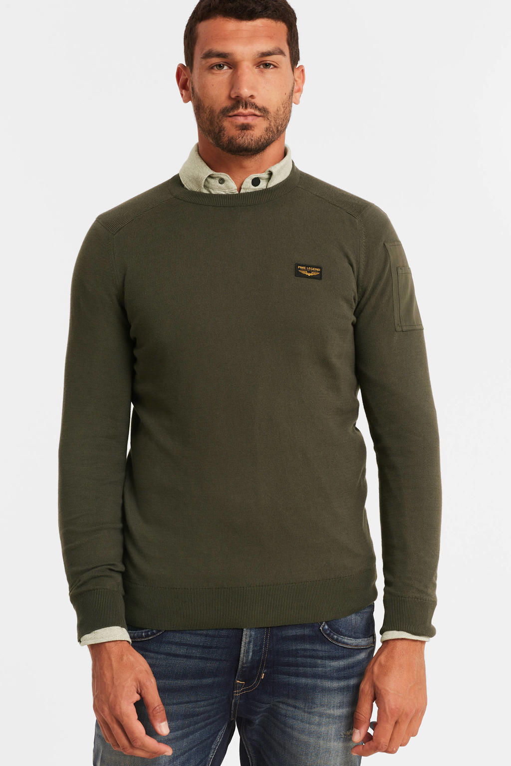 PME Legend trui Buckley 8039 beluga | wehkamp