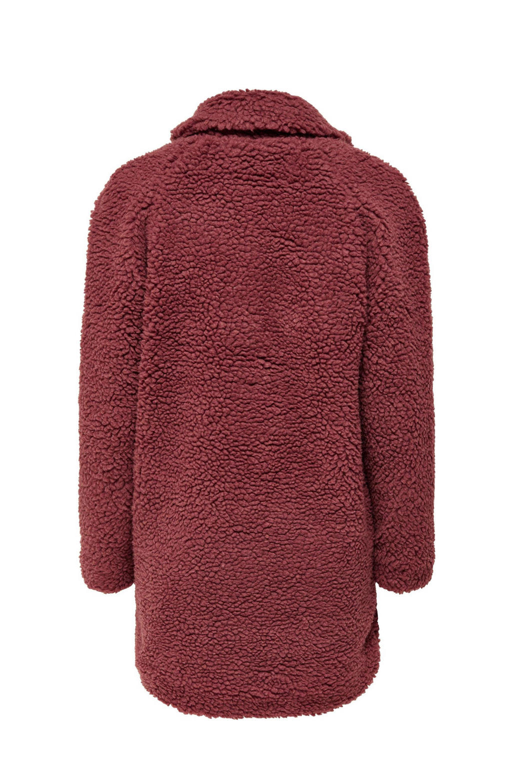 ONLY teddy jas ONLAURELIA rood | wehkamp