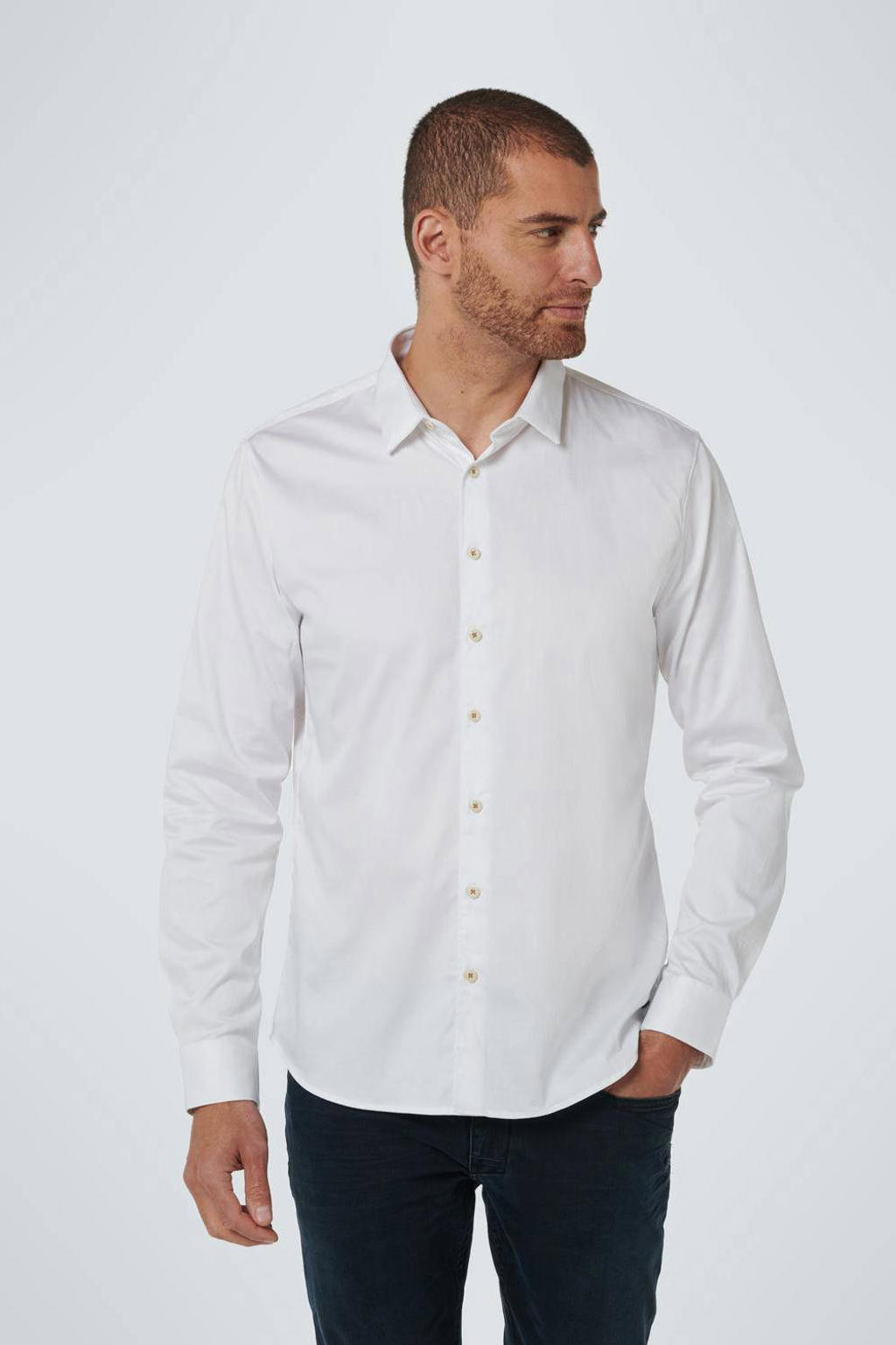 No Excess slim fit overhemd white | wehkamp