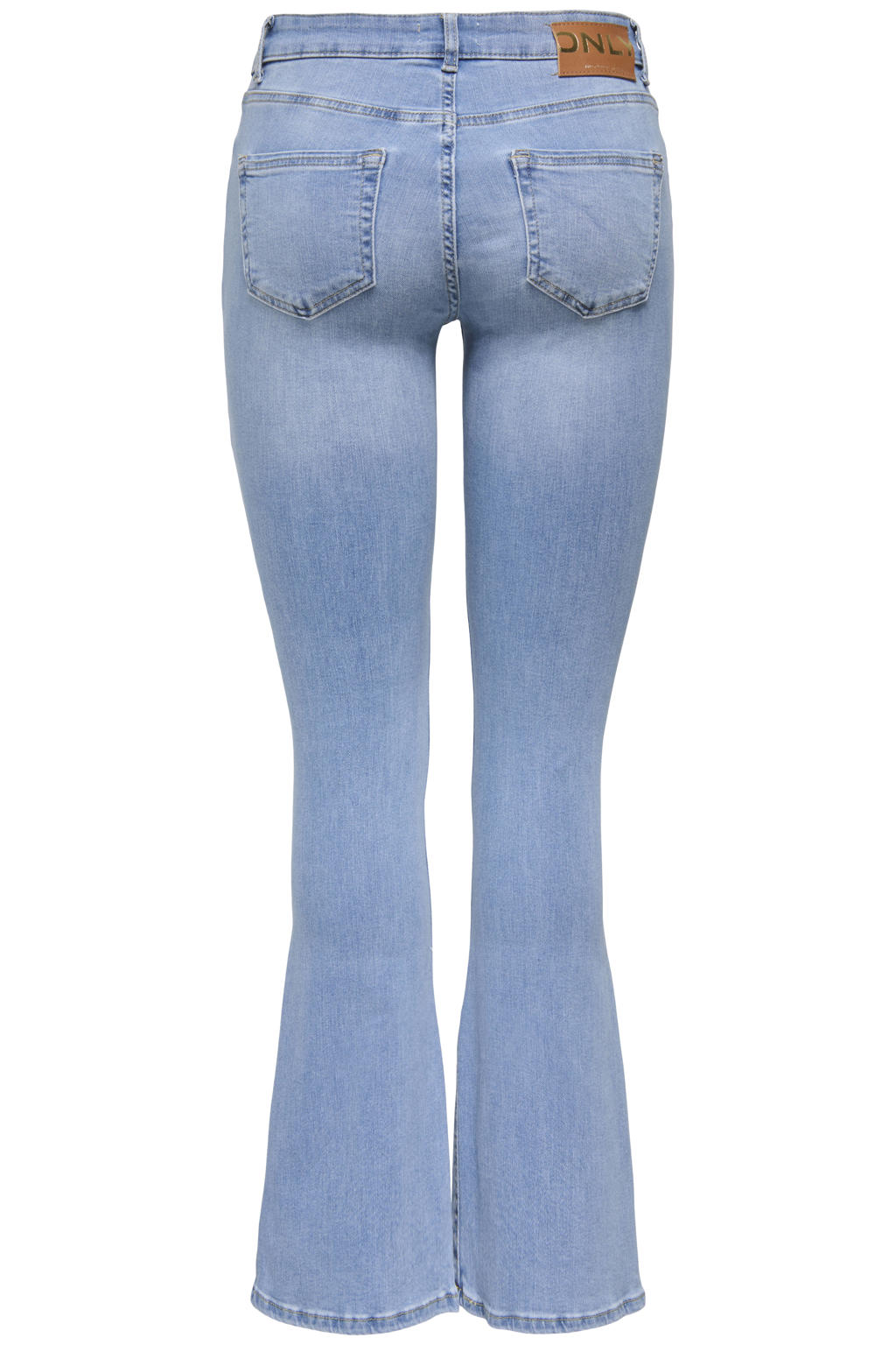 ONLY flared jeans ONLBLUSH light blue denim | wehkamp