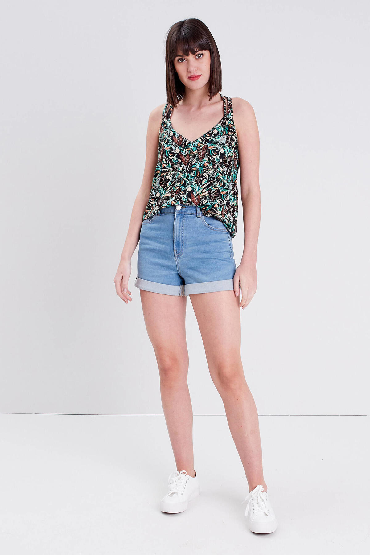 Cache Cache jeans short denim triple stone | wehkamp