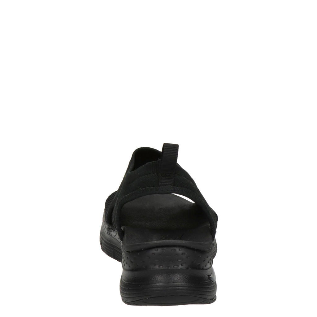 Skechers Arch Fit City Catch sandalen zwart | wehkamp