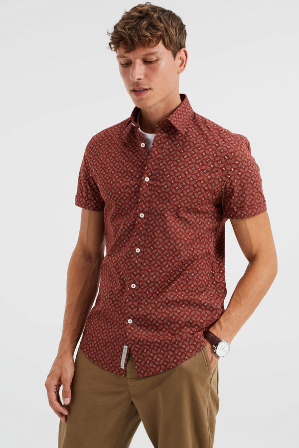 Rode overhemden voor heren online kopen? | Wehkamp