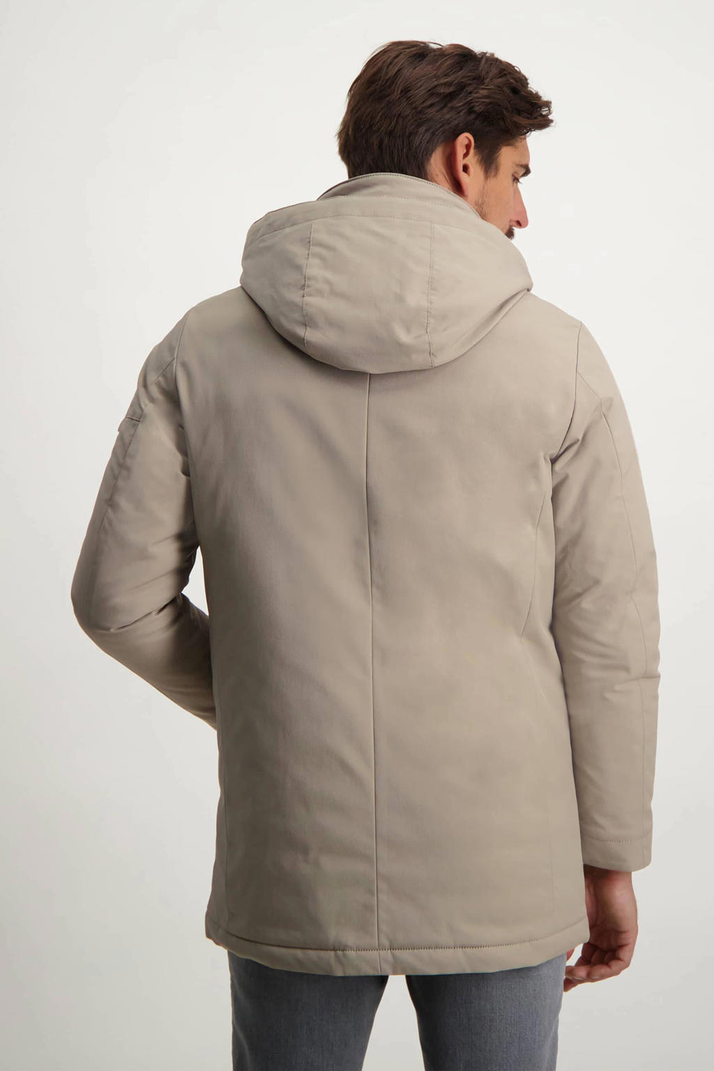State of Art gewatteerde jas beige | wehkamp
