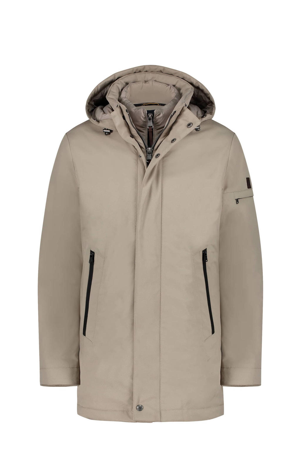 State of Art gewatteerde jas beige | wehkamp