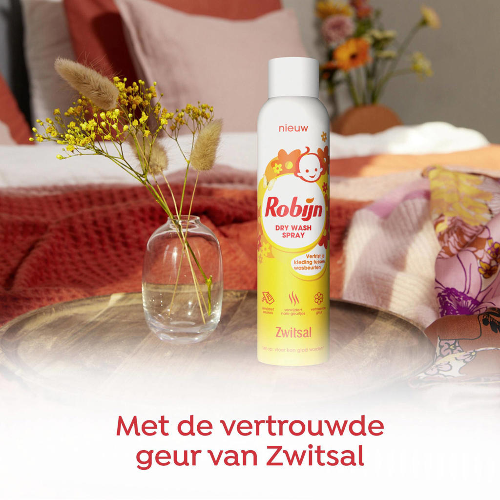Robijn dry wash spray Zwitsal - 6 x 200 ml | wehkamp