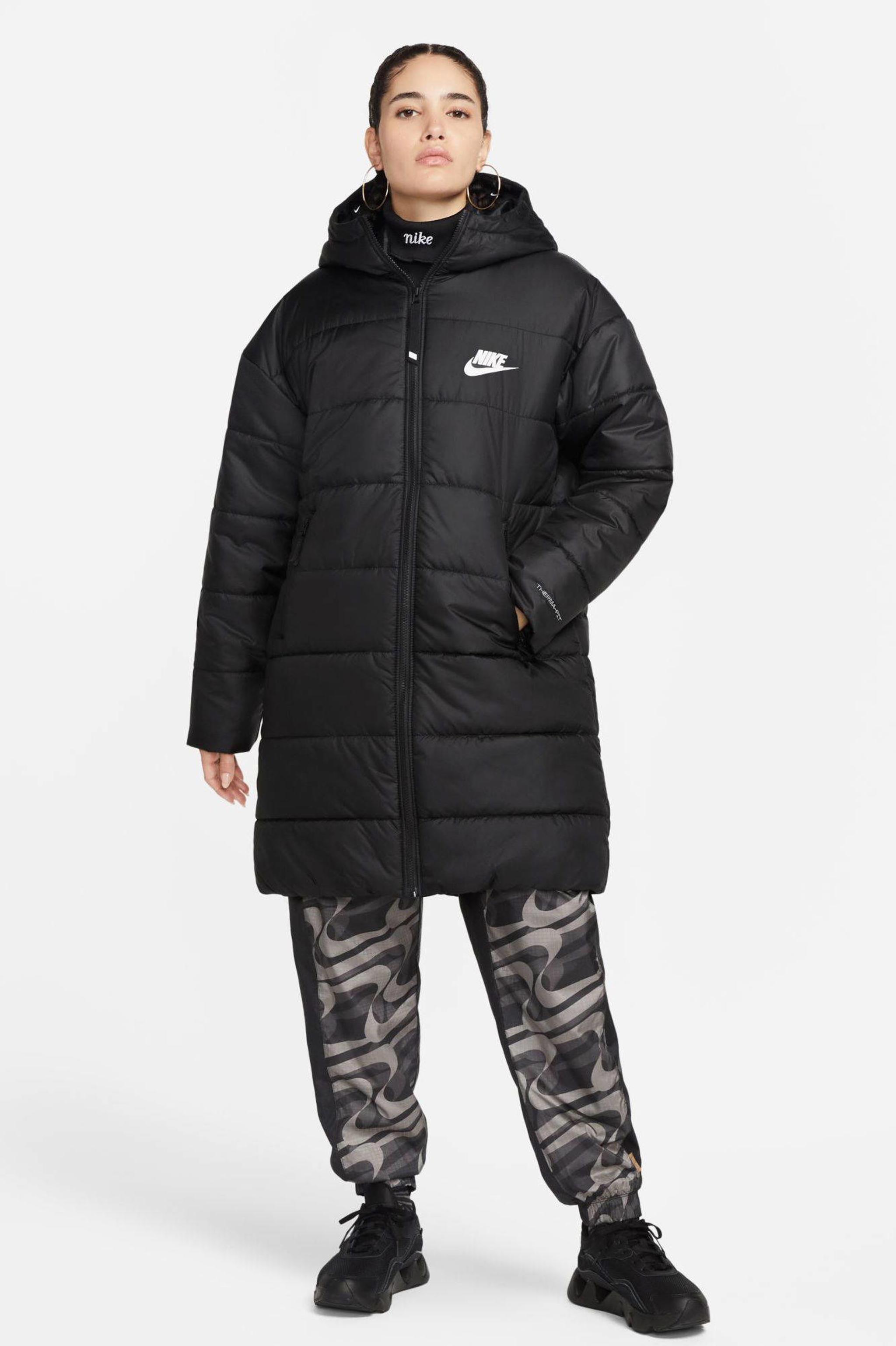 Nike gewatteerde jas zwart kopen? | Morgen in huis | wehkamp