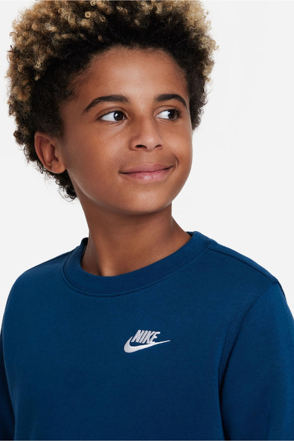 Nike sweater donkerblauw kopen? | Morgen in huis | wehkamp