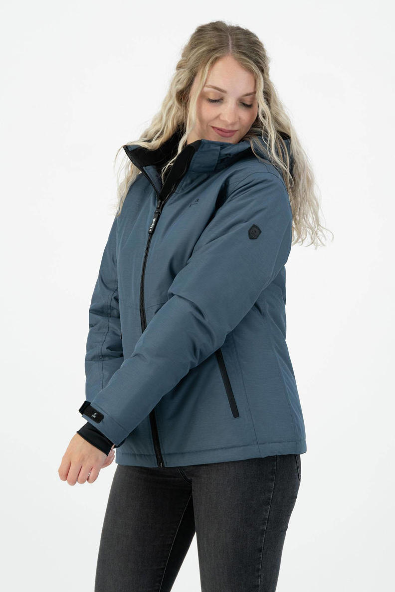 Kjelvik outdoor jack Tyra blauw | wehkamp
