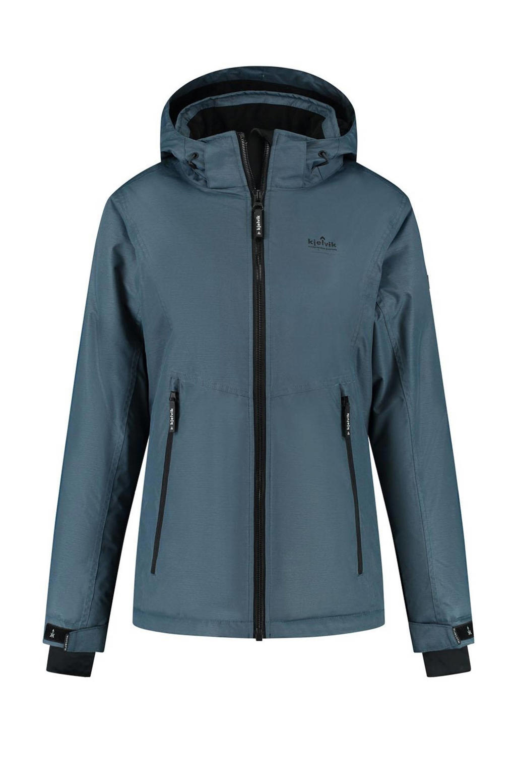 Kjelvik outdoor jack Tyra blauw | wehkamp