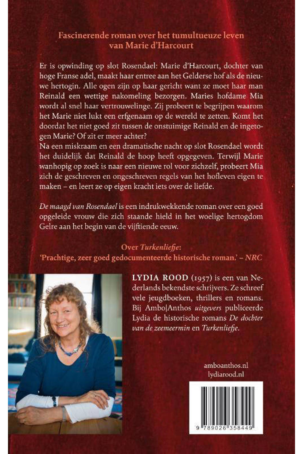 Lydia Rood De maagd van Rosendael | wehkamp