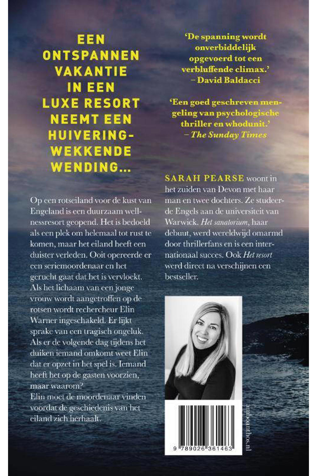 Sarah Pearse Elin Warner: Het resort | wehkamp