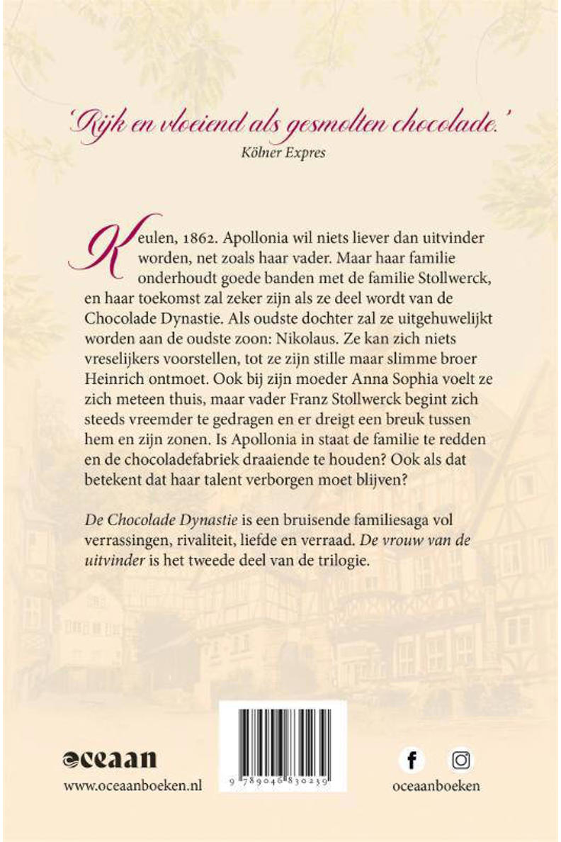 Rebekka Eder De Chocolade Dynastie: De vrouw van de uitvinder | wehkamp