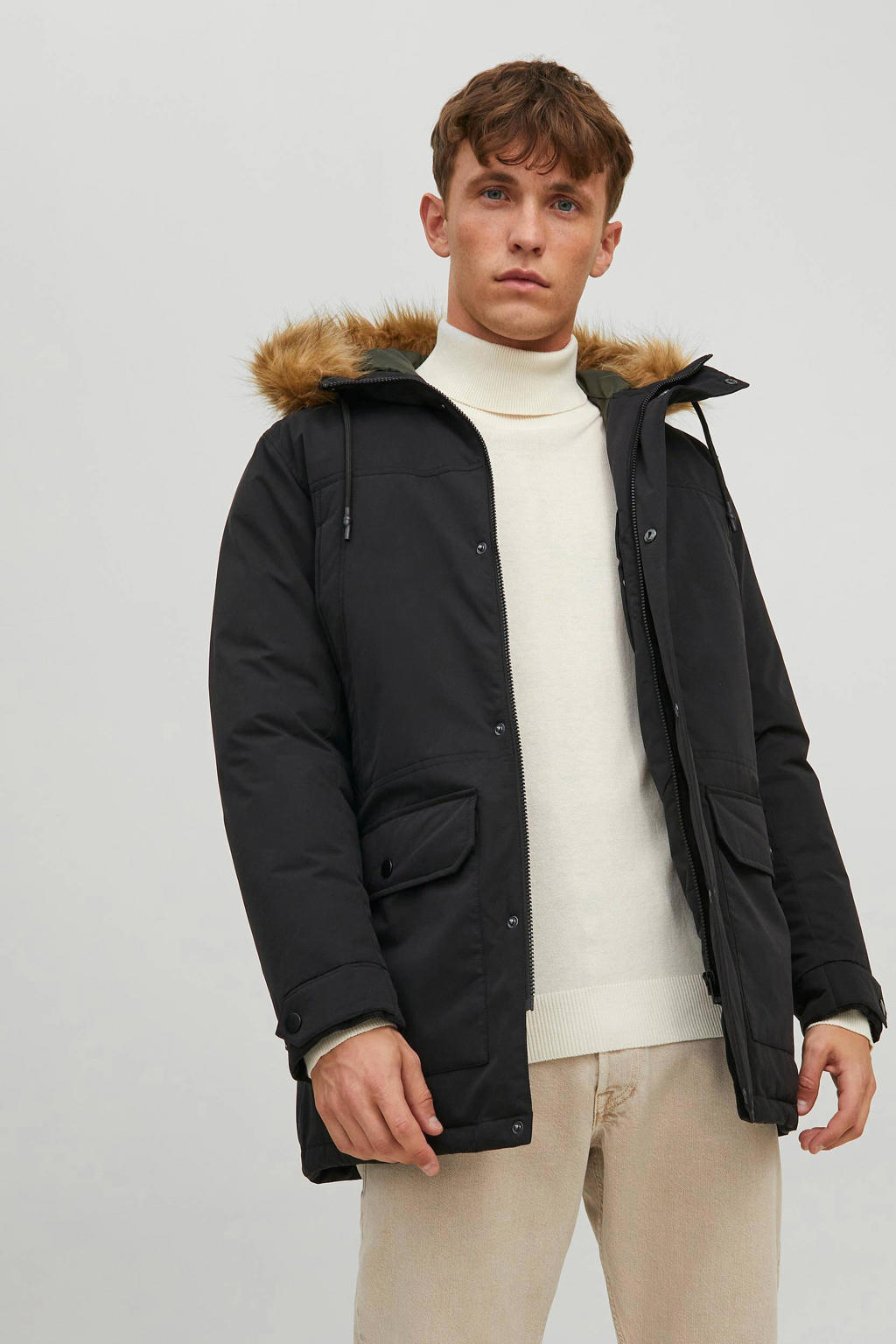 JACK & JONES jas JJWINNER black | wehkamp