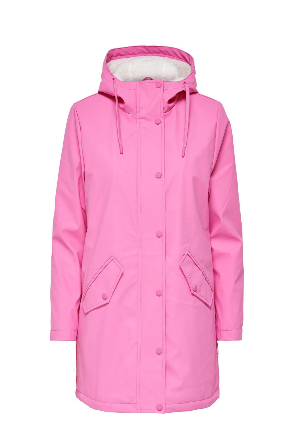 ONLY regenjas ONLSALLY roze | wehkamp