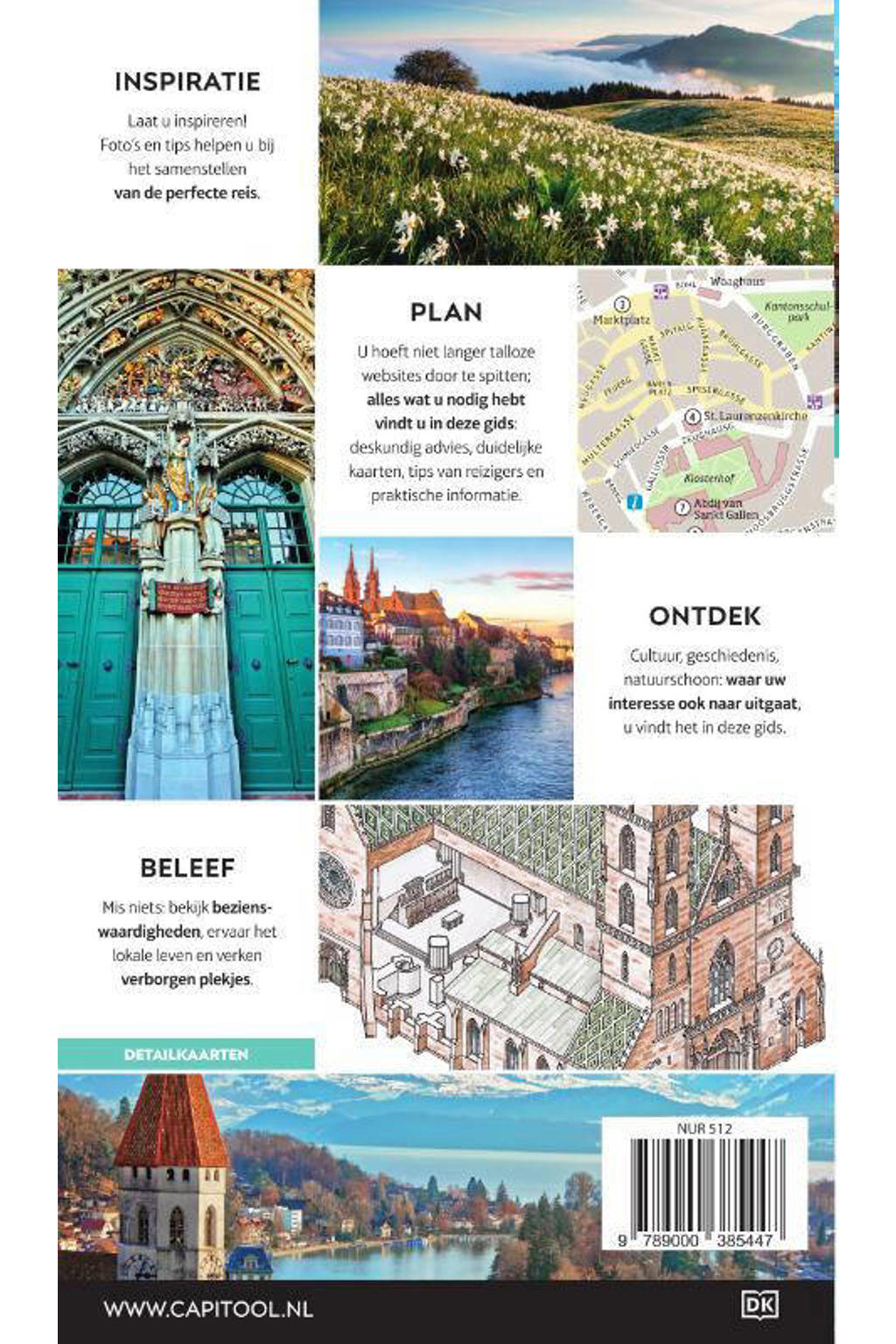 Capitool Capitool reisgidsen: Zwitserland | wehkamp