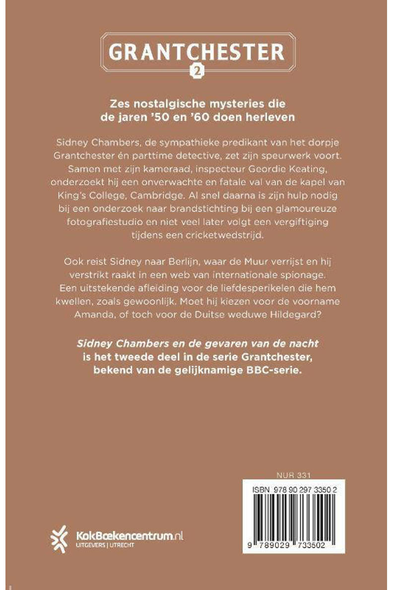 James Runcie Grantchester: Sidney Chambers en de gevaren van de nacht ...