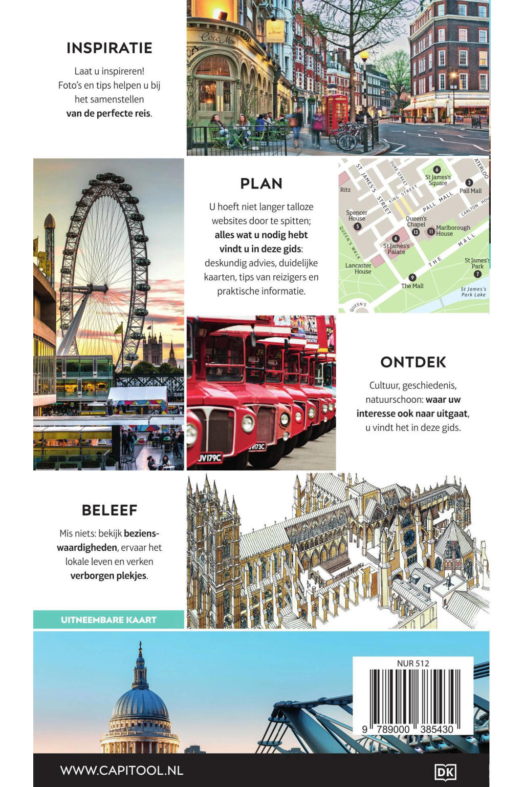 Capitool Capitool reisgidsen: Londen | wehkamp