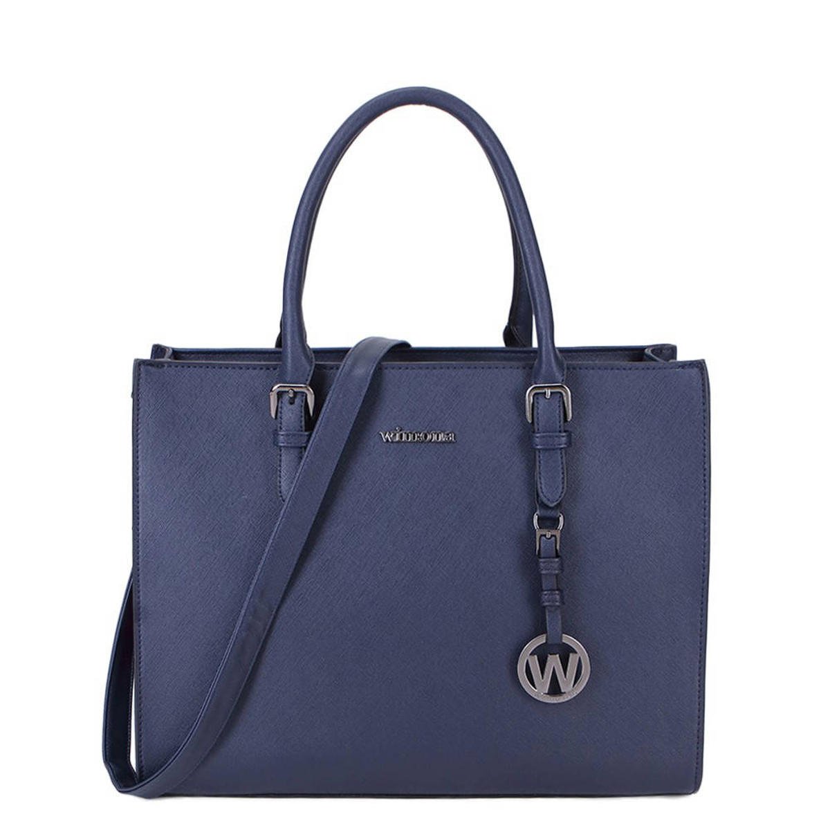 Wimona handtas Natalia-One donkerblauw | wehkamp