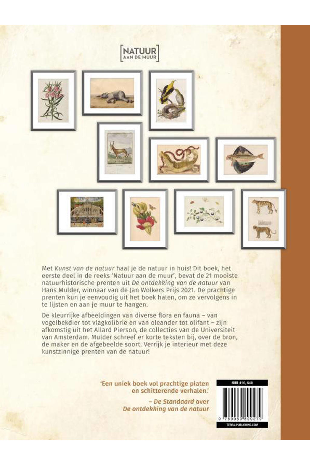 Hans Mulder Natuur aan de muur: Kunst van de natuur | wehkamp