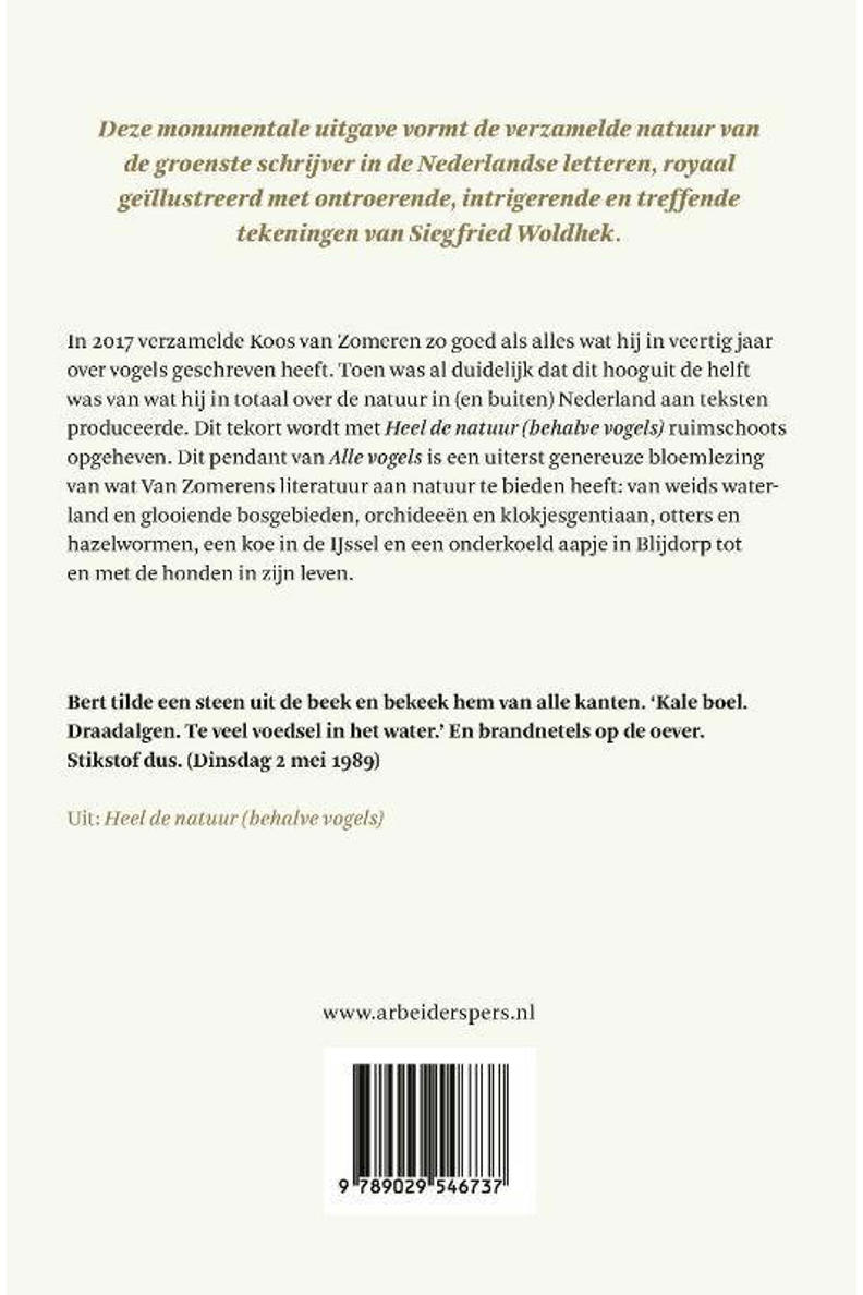 Koos van Zomeren Heel de natuur | wehkamp