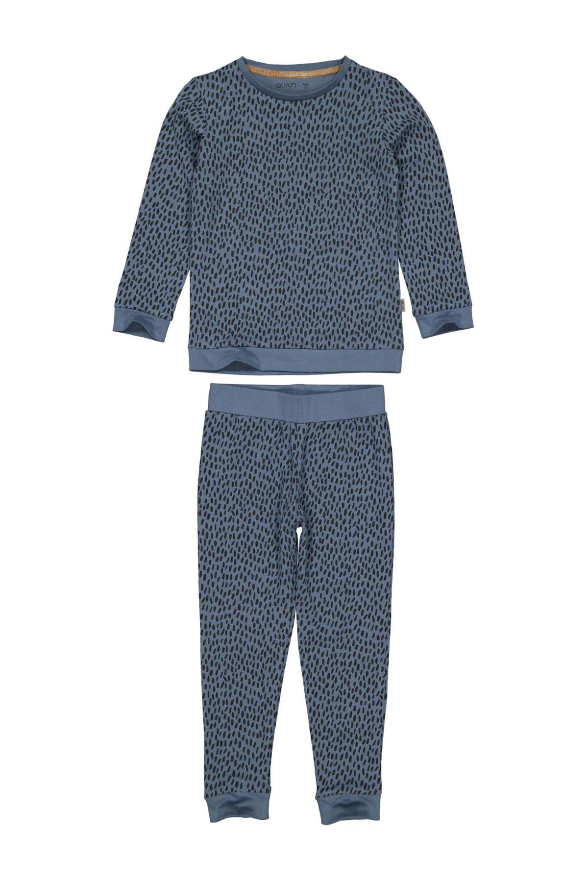Quapi pyjama PUCK met all over print blauw | wehkamp