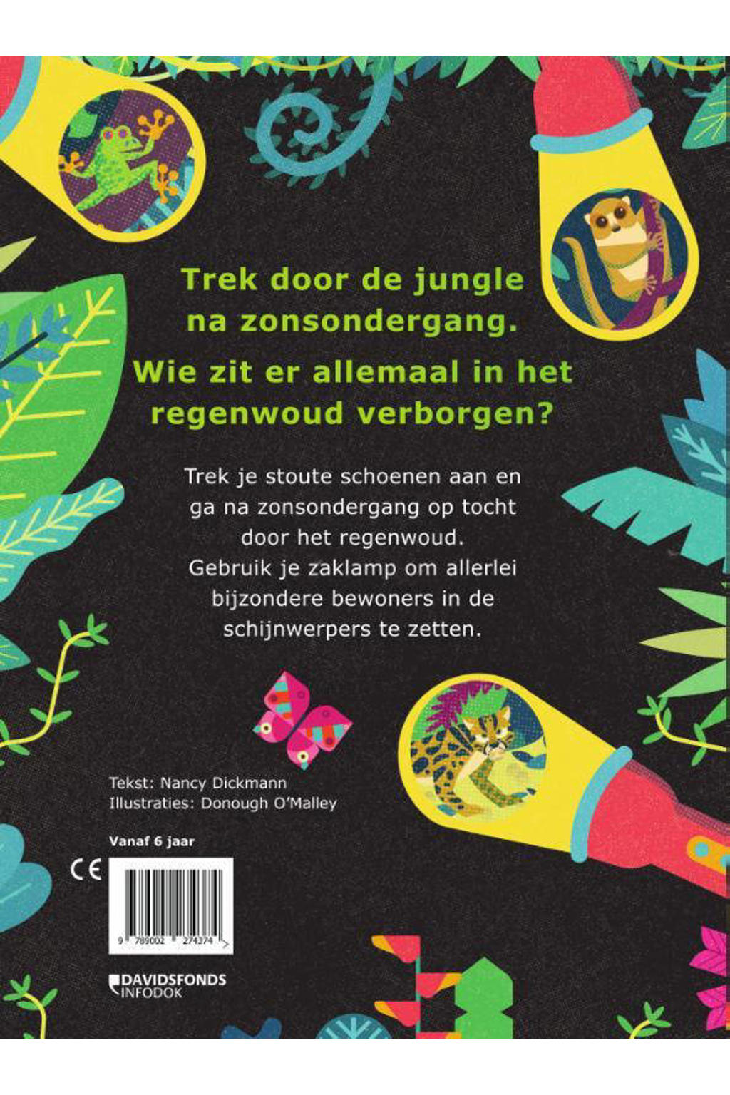 Nancy Dickmann Groot gluurboek jungle | wehkamp