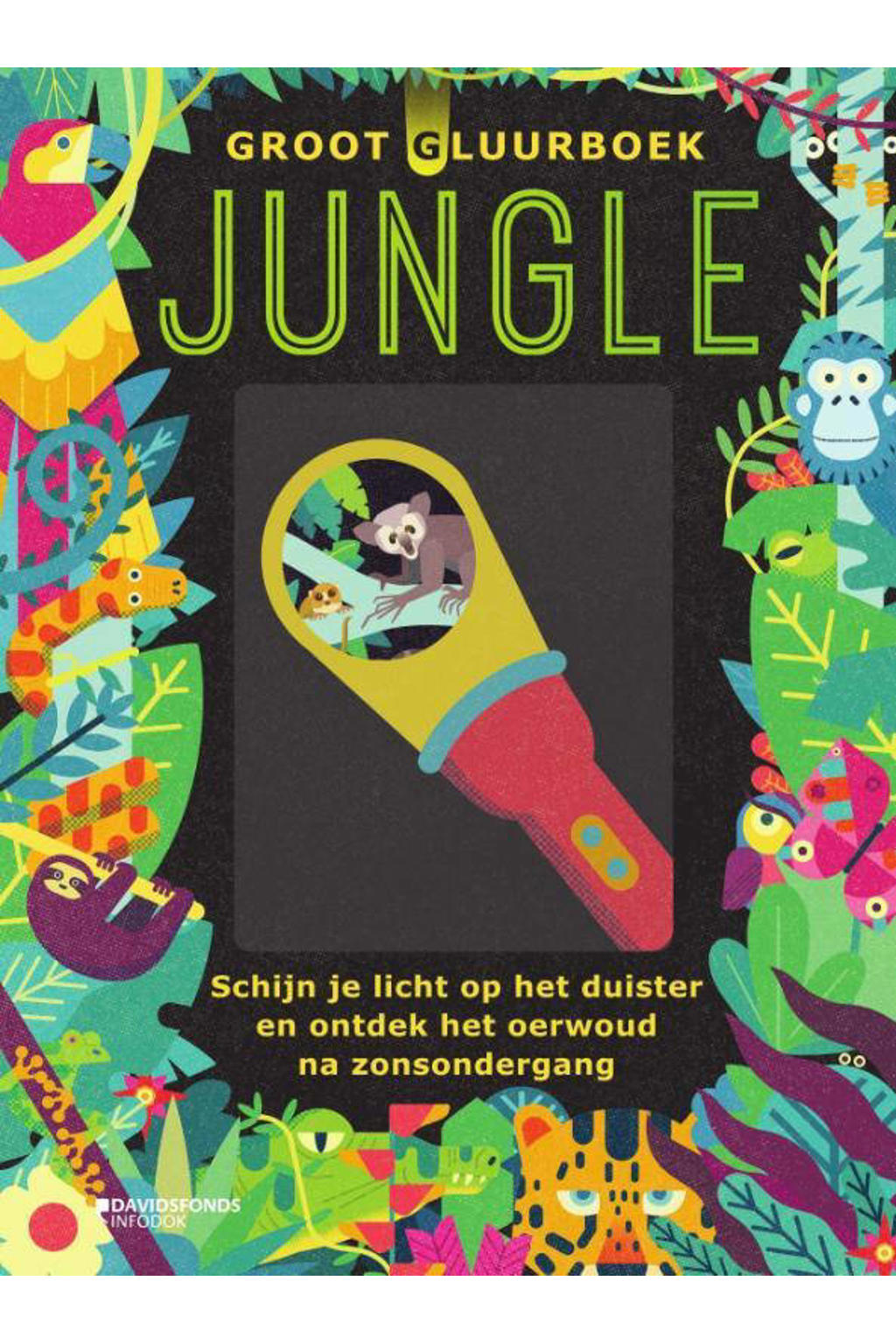 Nancy Dickmann Groot gluurboek jungle | wehkamp