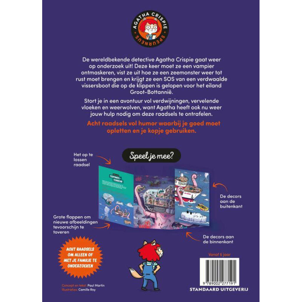 Paul Martin Agatha Crispie: Zonder vrees | wehkamp