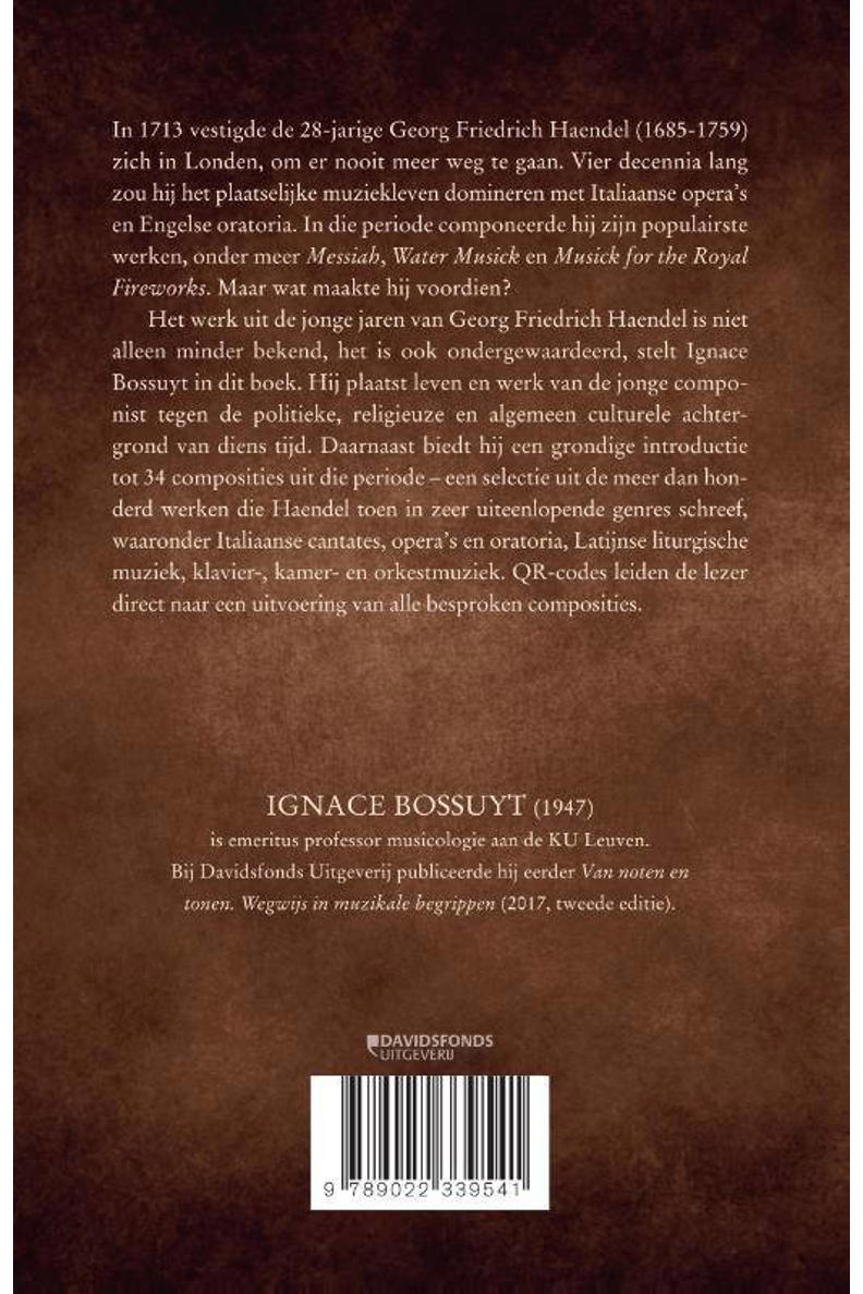 Ignace Bossuyt George Friedrich Haendel. De jonge jaren (1685-1713 ...