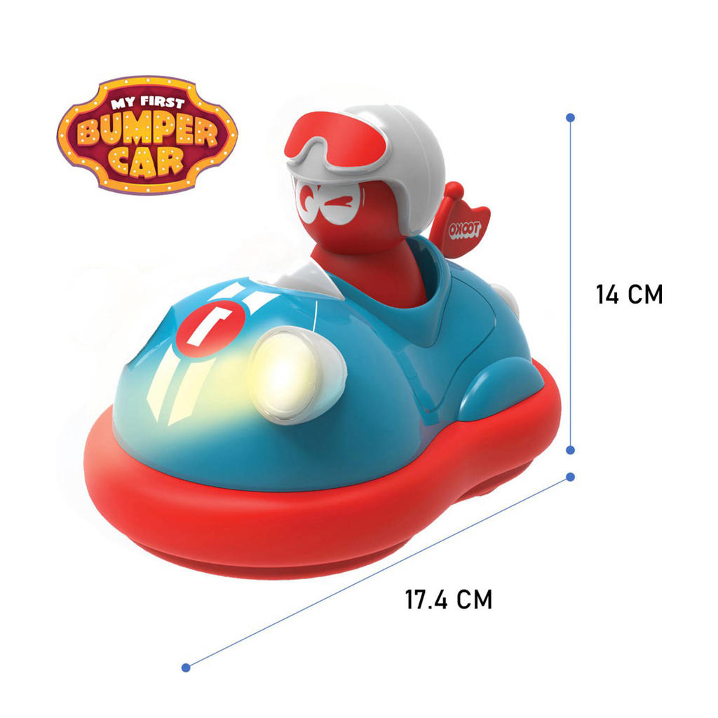 Silverlit mijn eerste RC botsauto | wehkamp