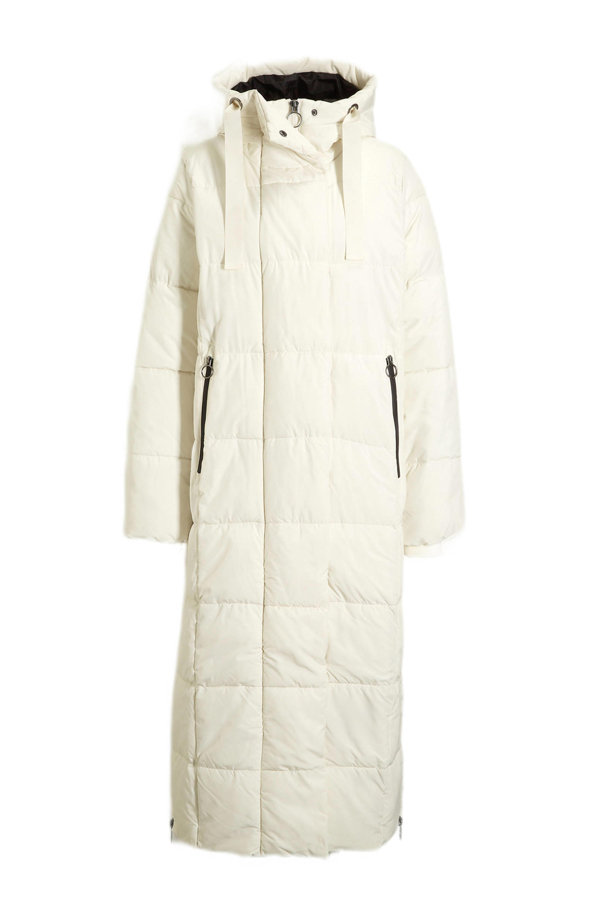 Aaiko gewatteerde jas cream | wehkamp