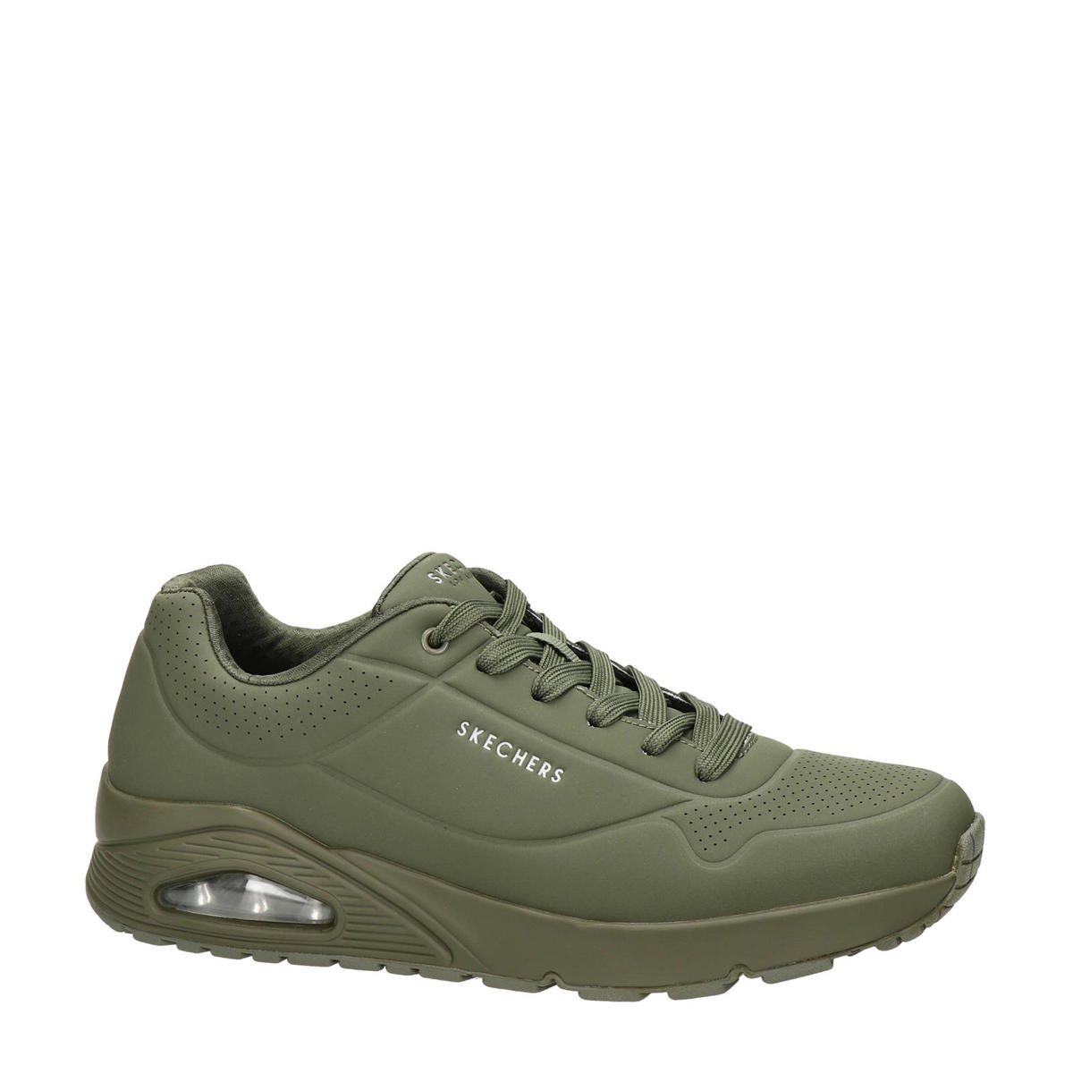 Skechers Street Uno sneakers kaki | wehkamp
