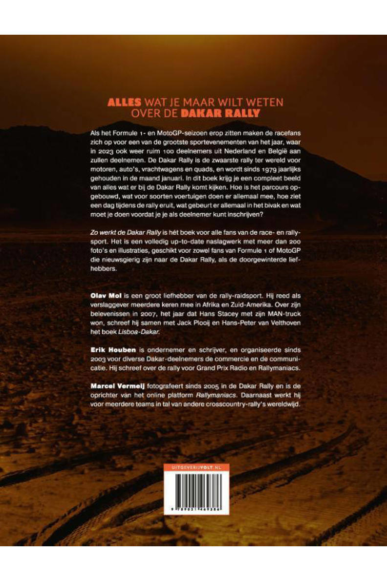 Olav Mol en Erik Houben Zo werkt de Dakar Rally | wehkamp