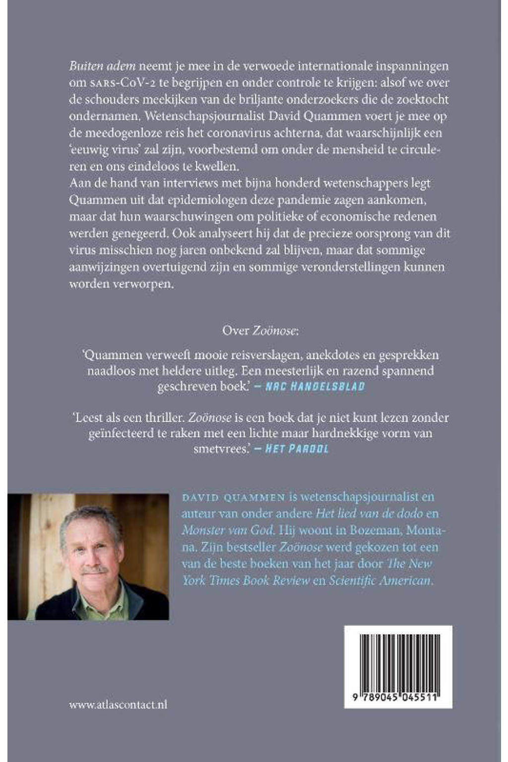 David Quammen Buiten adem kopen? | Morgen in huis | wehkamp