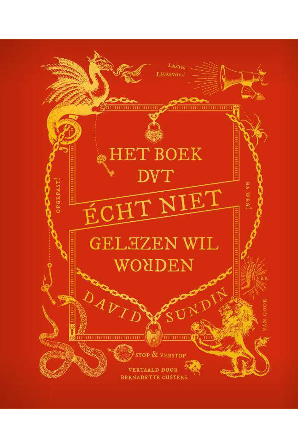 David Sundin Het boek dat écht niet gelezen wil worden | wehkamp