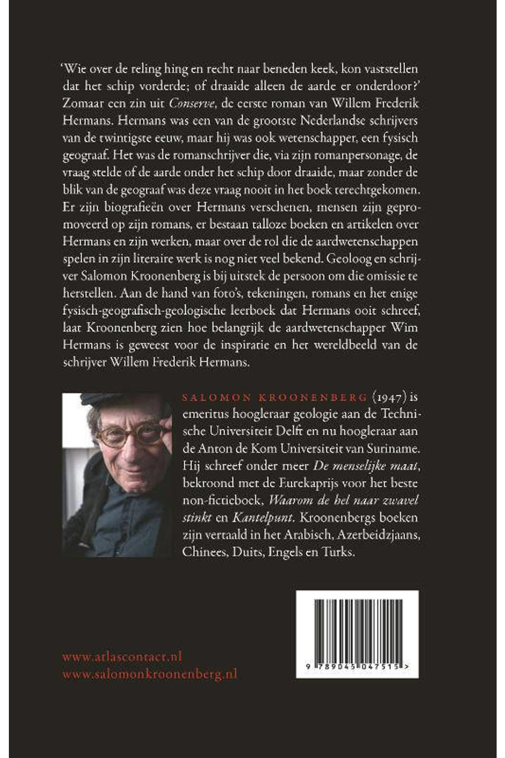 Salomon Kroonenberg De aarde volgens W.F. Hermans | wehkamp