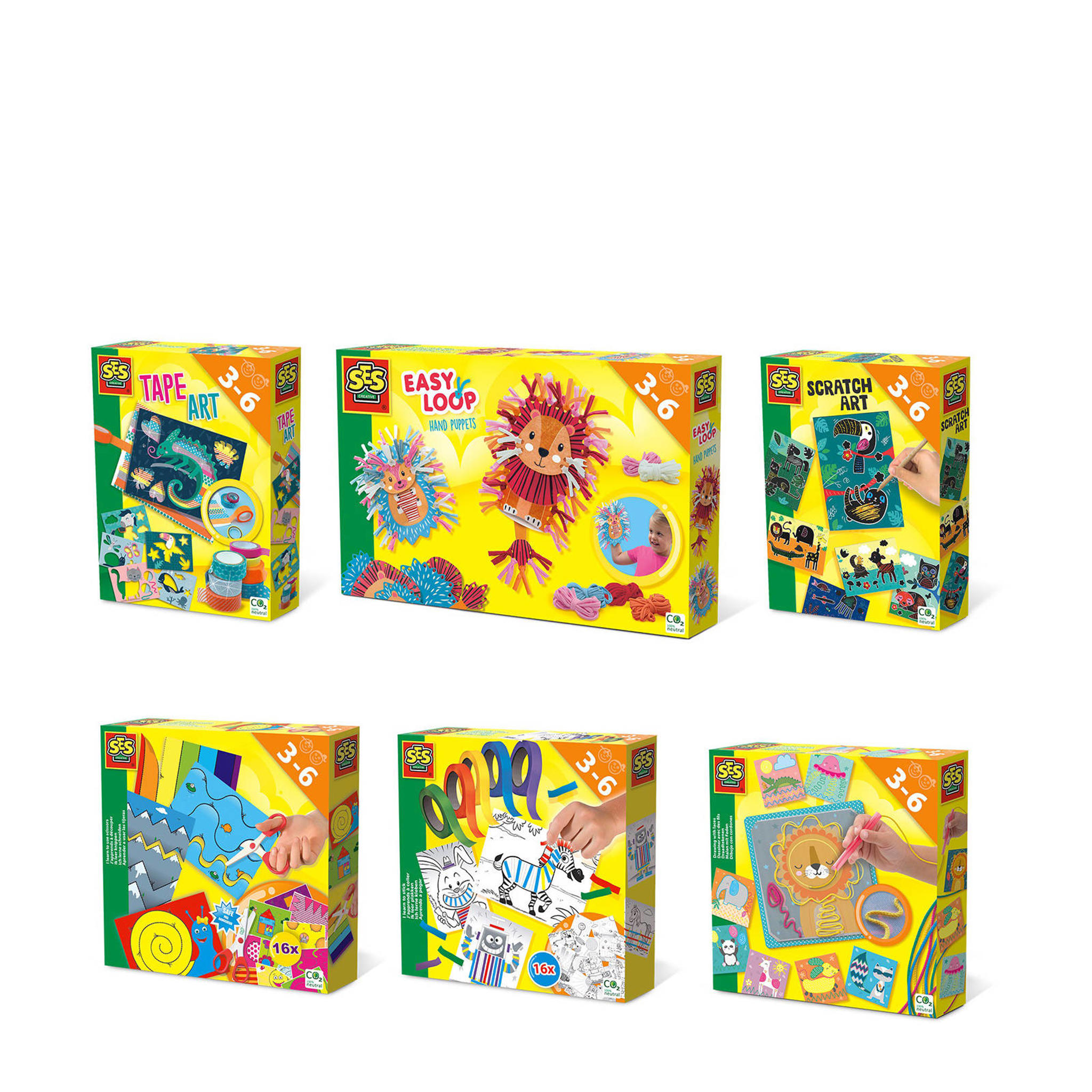 SES Voordeelpakket Knutselen - Ik Leer | wehkamp