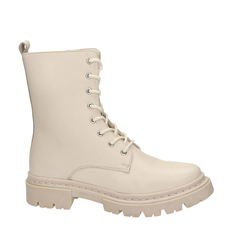 Beige veterboots voor dames online kopen? | Wehkamp