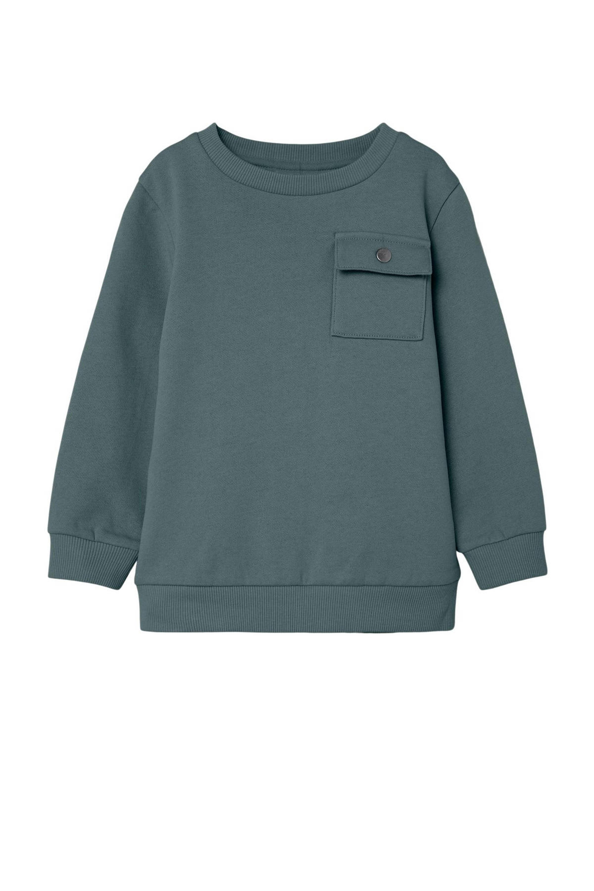 NAME IT sweater NMMVAN warm groen | wehkamp