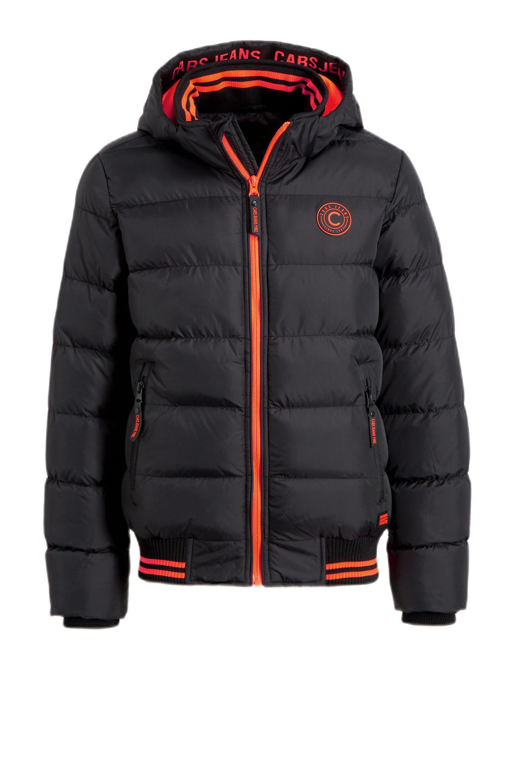 Cars gewatteerde winterjas Nesco zwart | wehkamp