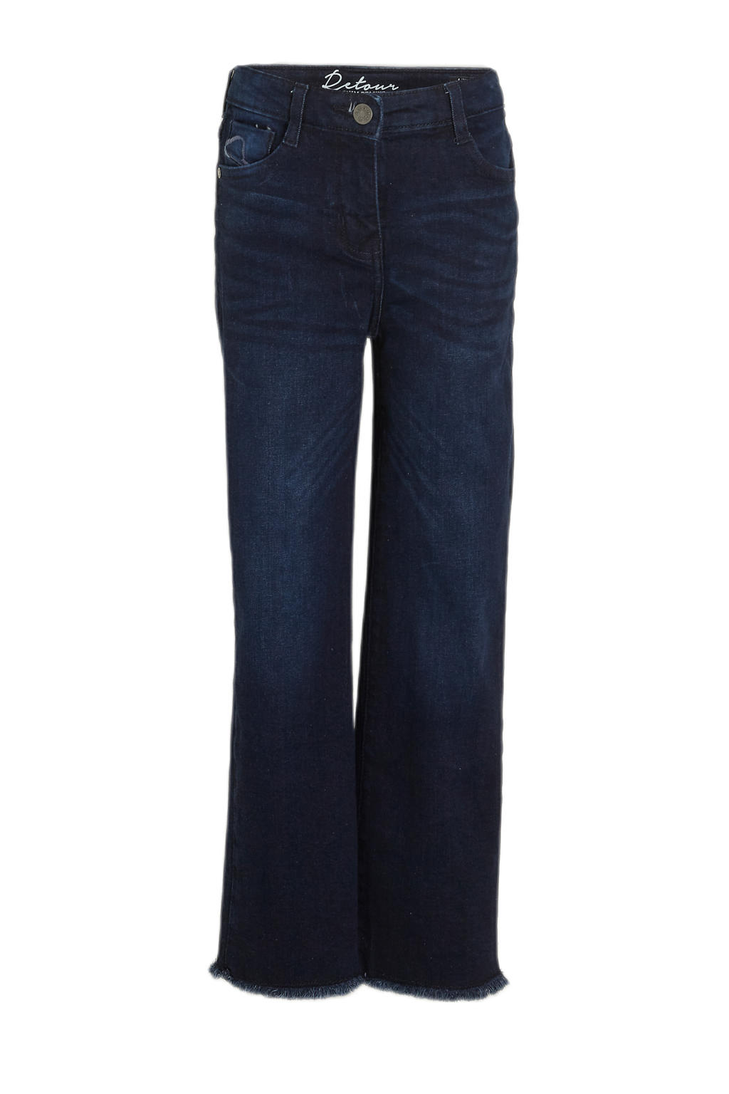 Retour Jeans high waist wide leg jeans Missour raw blue denim | wehkamp
