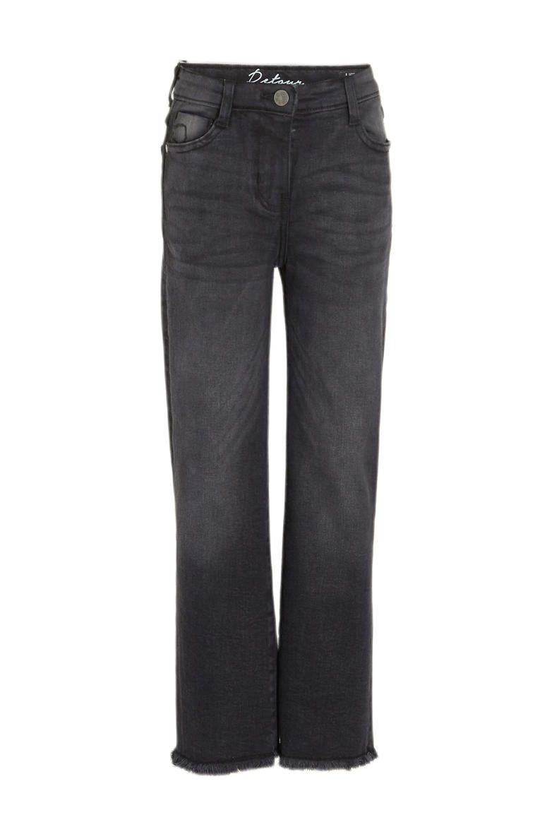 Retour Jeans high waist wide leg jeans Missour black denim | wehkamp